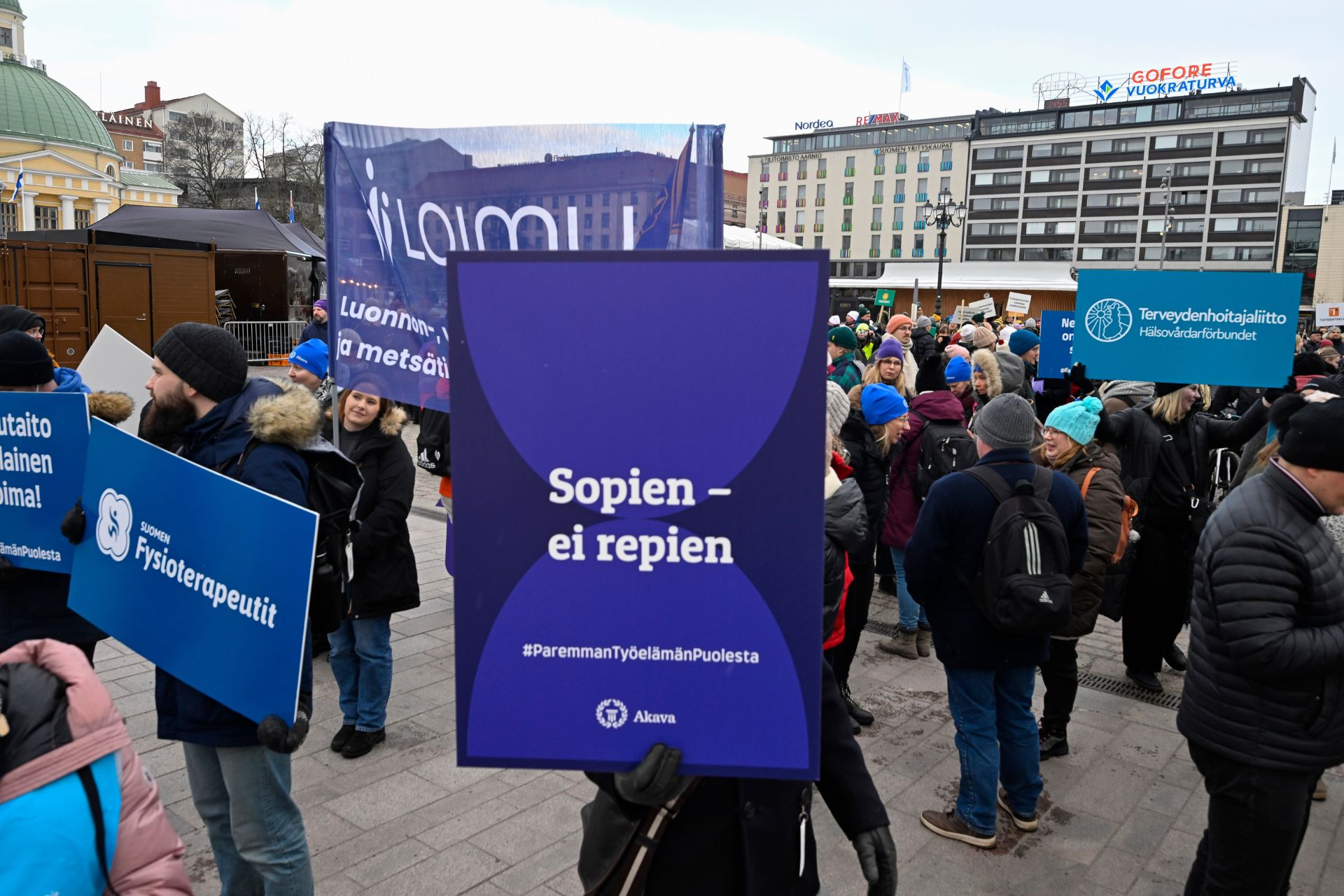 Kiitos kaikille ulosmarsseihin osallistuneille! - Luonnon-, ympäristö- ja metsätieteilijöiden ...